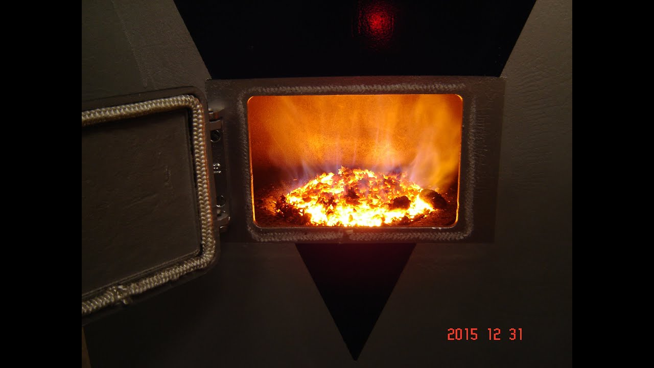 BairMatic / Van Wert Coal Stoker Boiler First Fire - YouTube