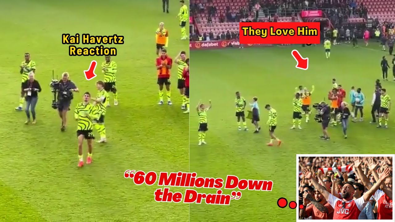 Arsenal Fans Hilarious Chants For Kai Havertz - YouTube