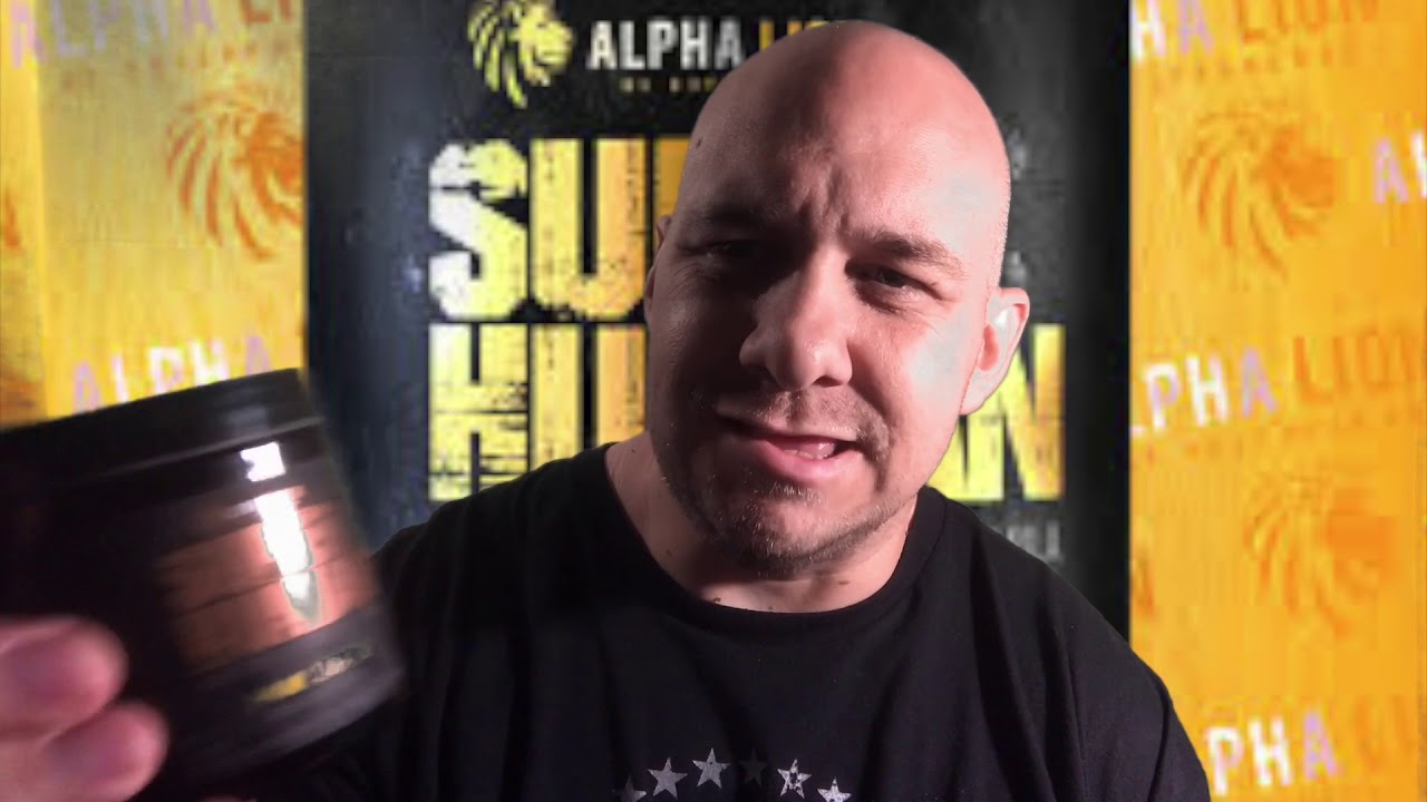 Alpha Lion SUPER HUMAN pre workout review - YouTube