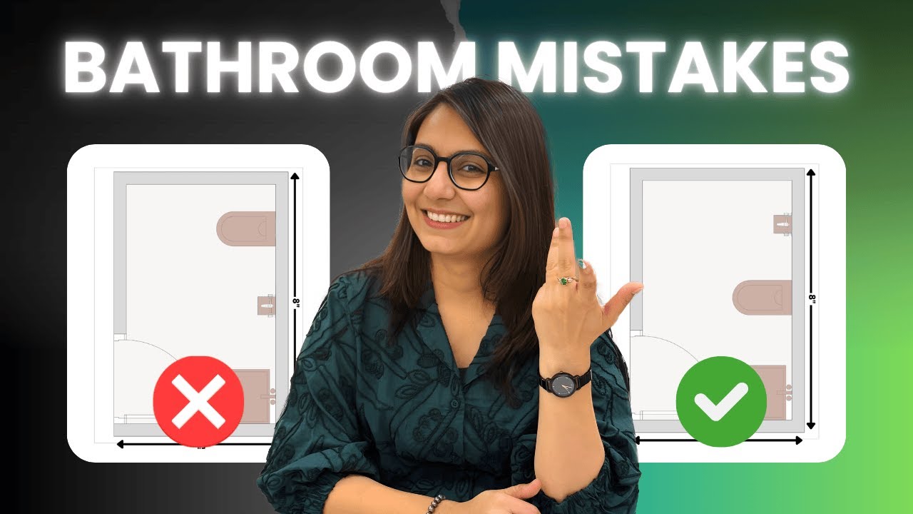 5 Common Bathroom Design Mistakes (And How To Fix Them!) - YouTube