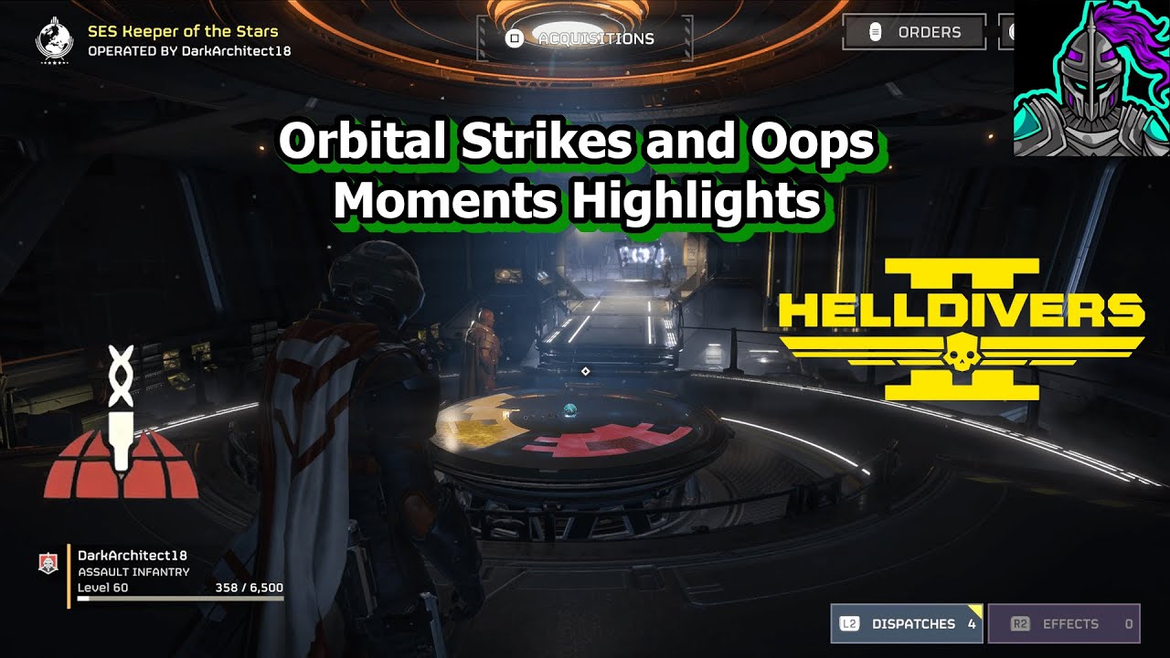 Orbital Strikes and Ooops Moments Highlights | Hell Divers 2 - YouTube