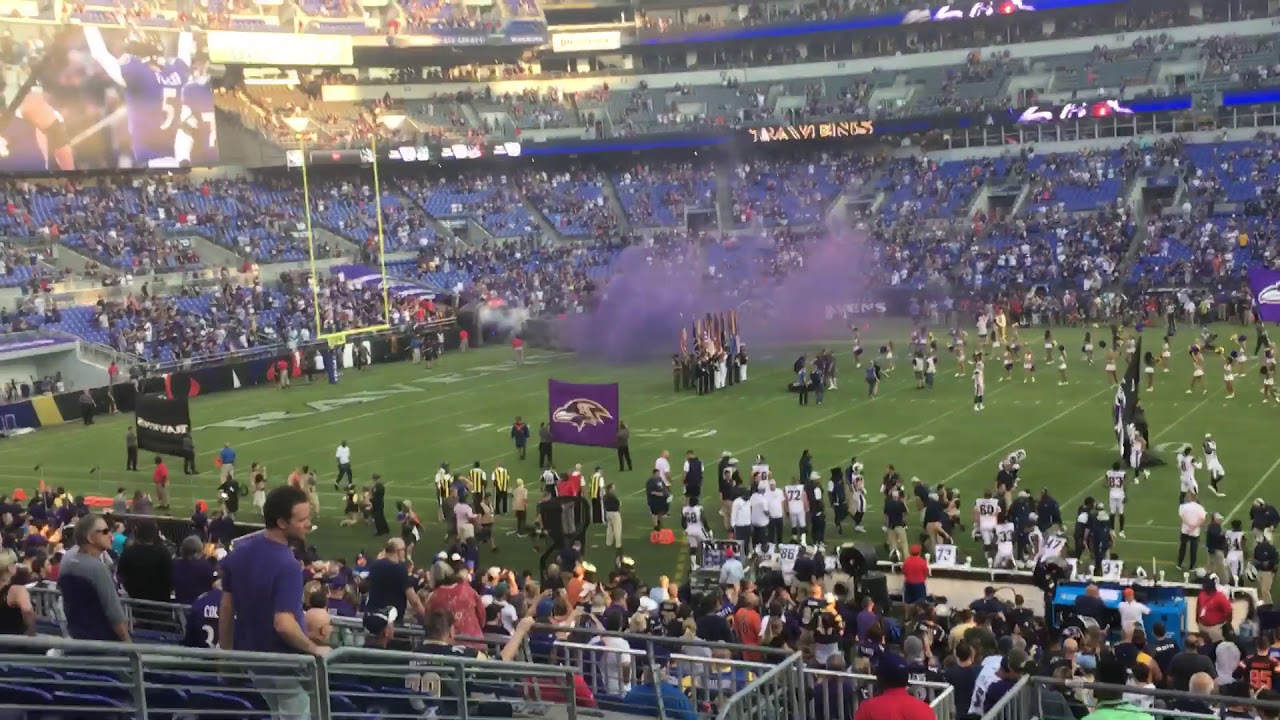 First ravens game - YouTube
