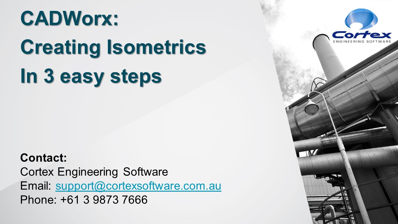 CADWorx-ISOGEN - YouTube