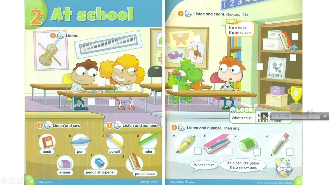 Our Discovery Island 1 - Unit 2 - part 1 - YouTube