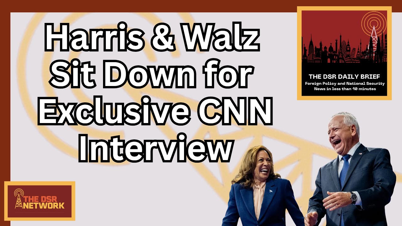 August 30: Harris & Walz Sit Down for Exclusive CNN Interview - YouTube