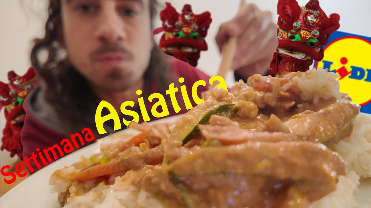 Asian Street FOOD | Capodanno CINESE | Assaggi LIDL (settimana Asiatica ...