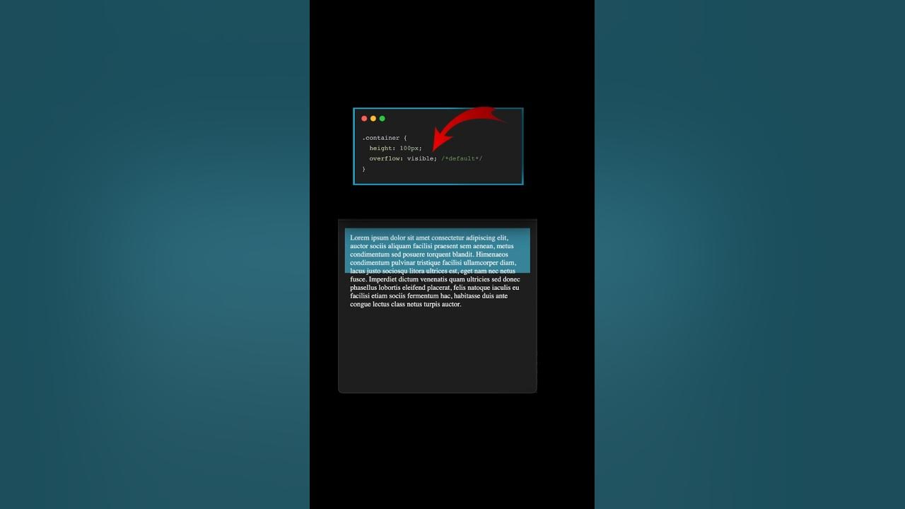 3 Most Used Css Overflow Values Which Others Do You Know Html Overflow Codingtricks