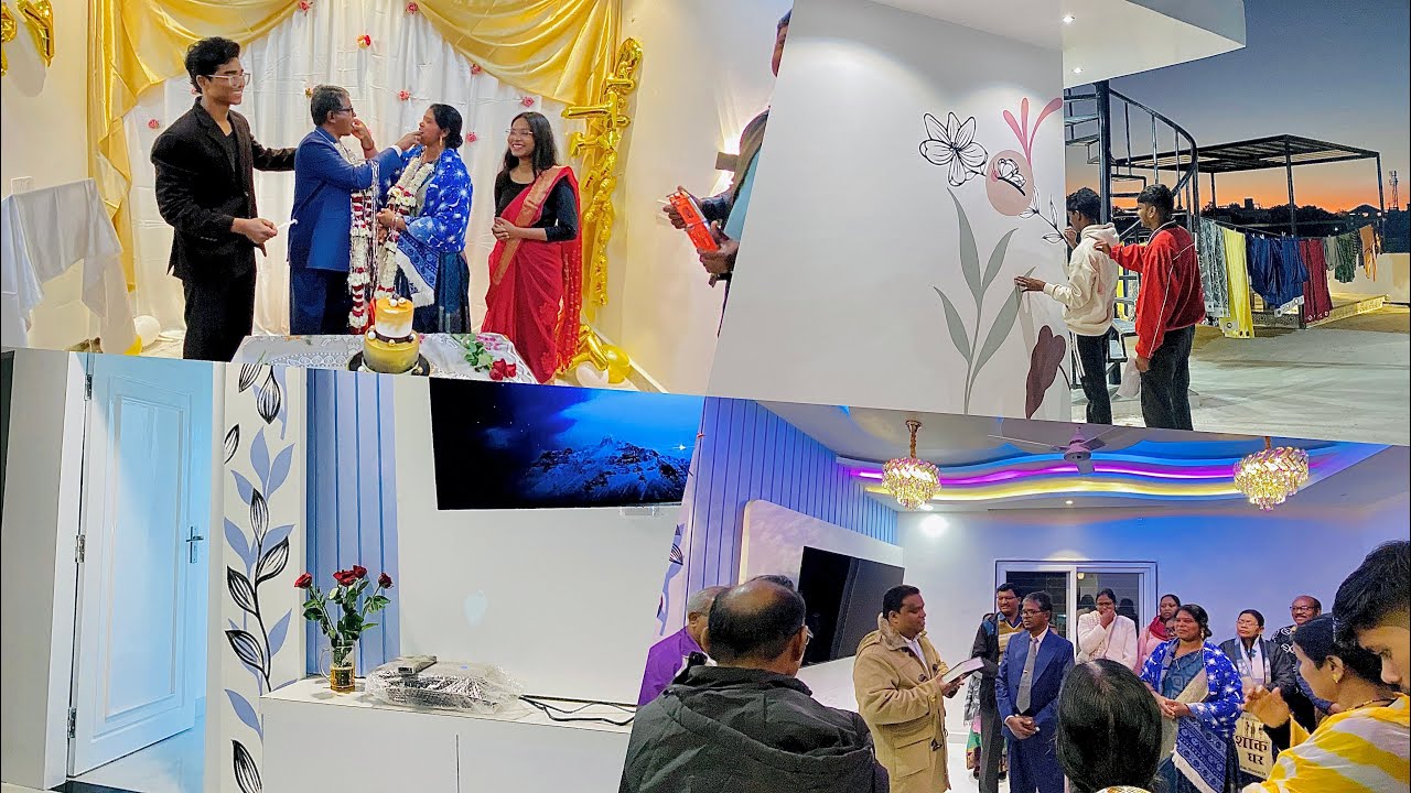 NEW HOME INAUGURATION PARTY | Preparation and celebration - YouTube