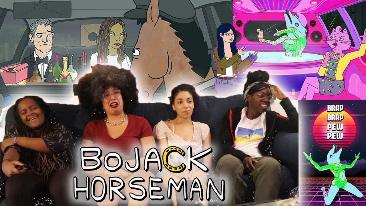 BoJack Horseman - 3x6 "BRRAP BRRAP PEW PEW!" REACTION! - YouTube