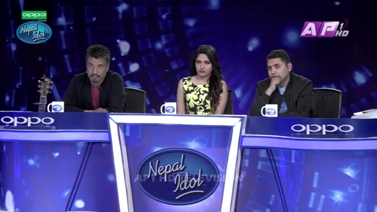 Kathmandu Audition Nepal Idol #Sandip Kuwar 2017 - YouTube