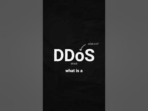 DDoS Attack Explained #shorts - YouTube