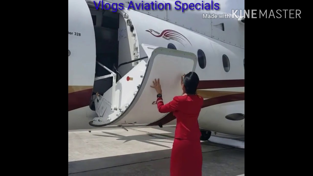 TRICK To Open VIP Private Jet Door. - YouTube