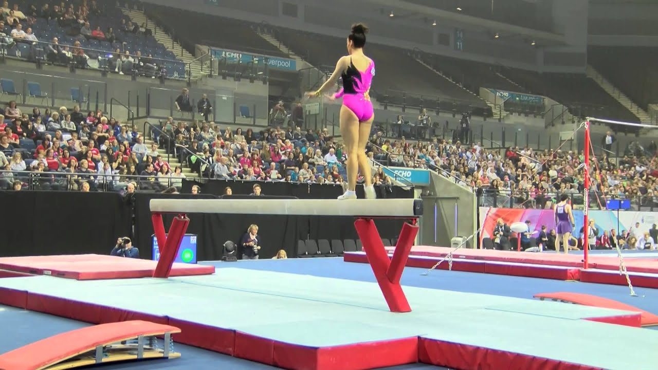 Lisa Mason - Beam - 2015 British Gymnastics Championships - Senior ...