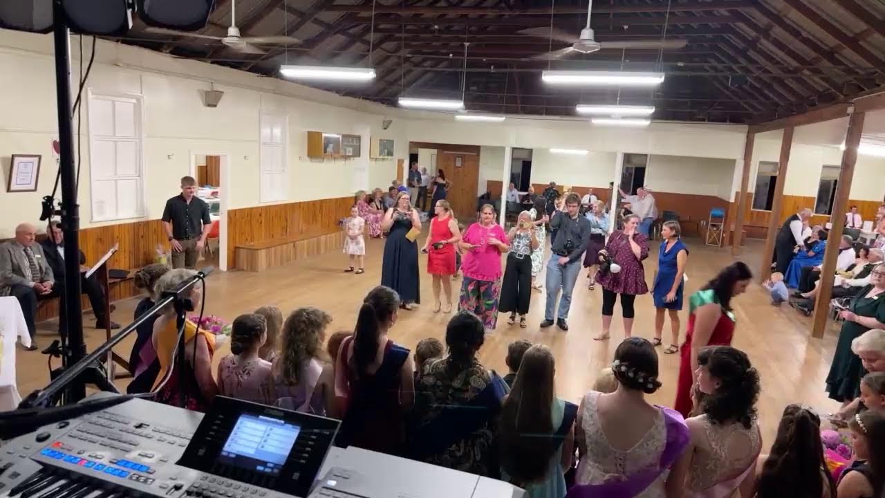 Live Entertainment, music, and dancing at the Goombungee show ball with ...