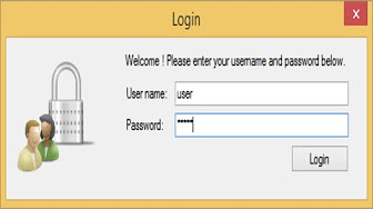 Create Login Window in C# Step by Step - YouTube