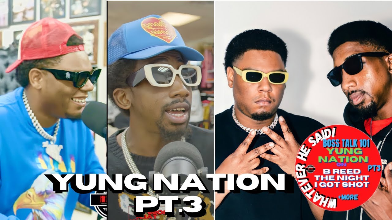 Yung Nation:B Reed I got Shot I didn't know I got Hit My Homie just got ...