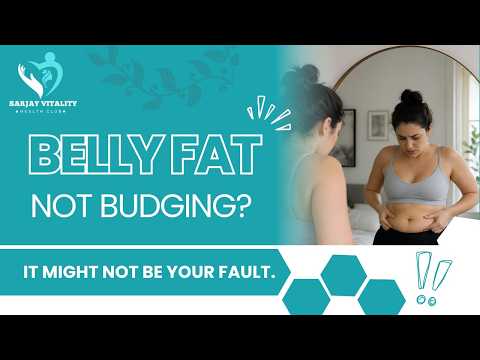 Cortisol & Belly Fat – Why Stress Is Stalling Your Progress | Sarjay Vitality