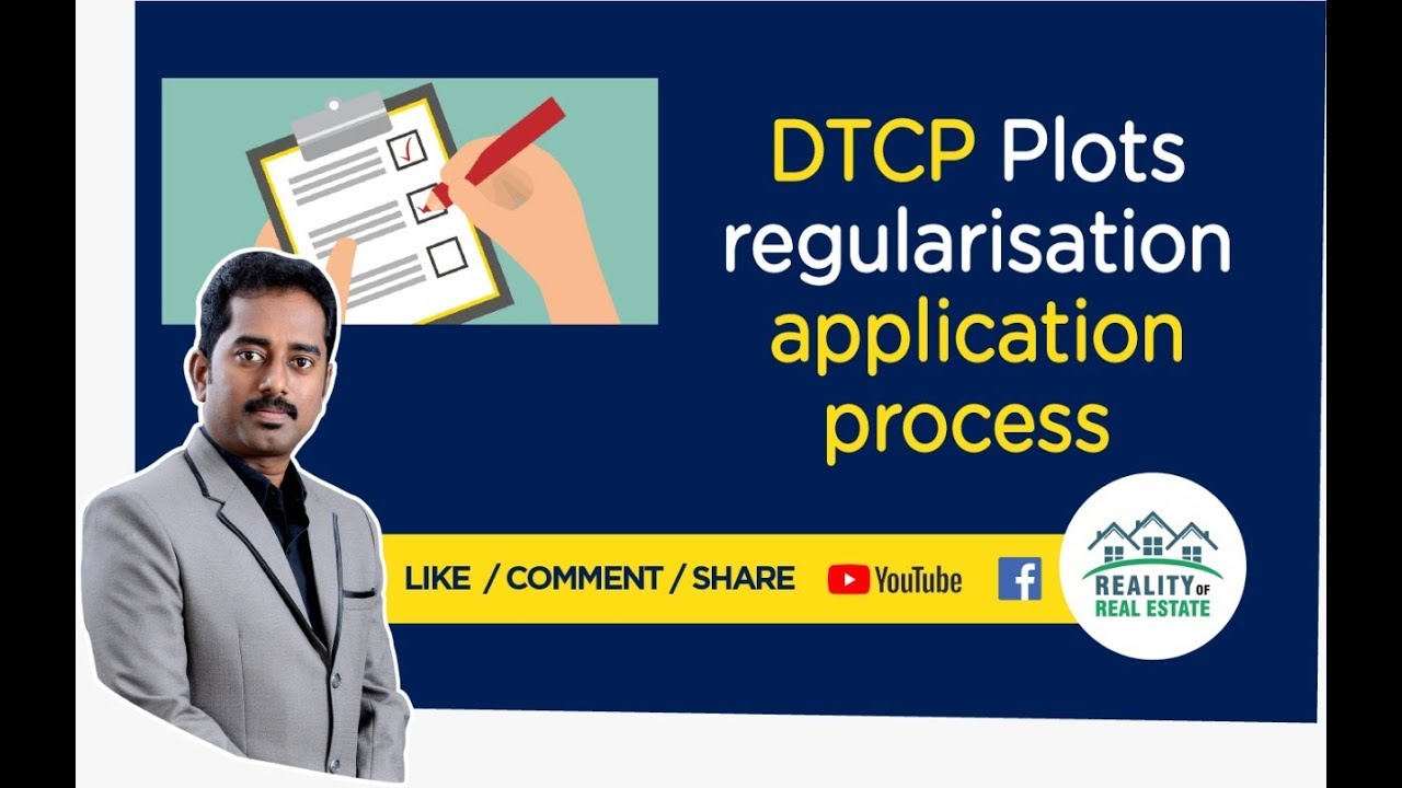 DTCP Plots Regularisation Application process | Mothish Kumar Property ...