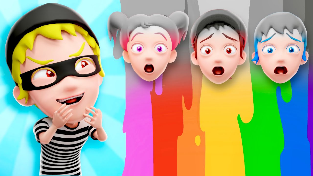 Paint Stealer | LOST COLOR | Best Kids Songs and Nursery Rhymes - YouTube