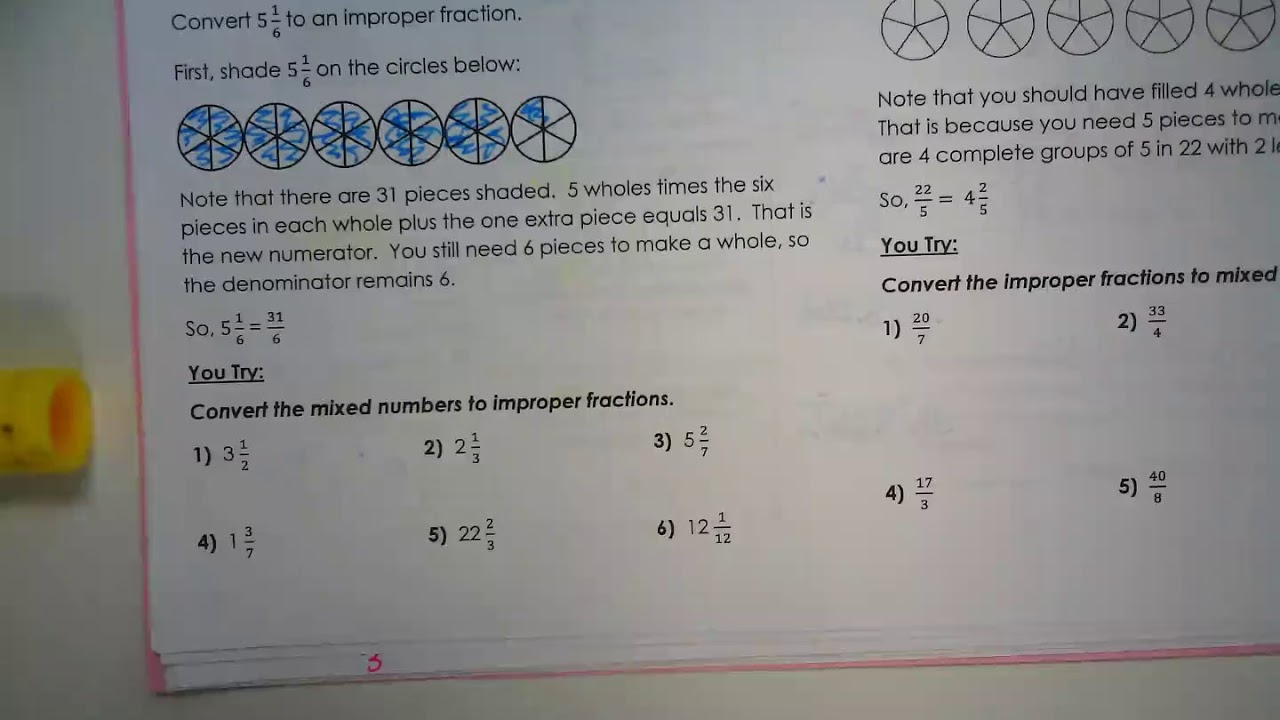 Dividing Fractions Part 1 - YouTube