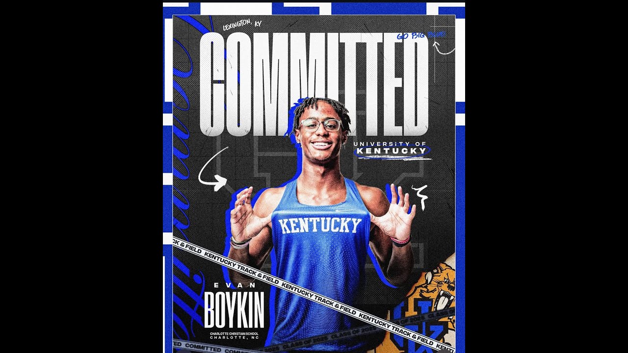 Evan Boykin University of Kentucky Track and Field Stop's by (Full ...