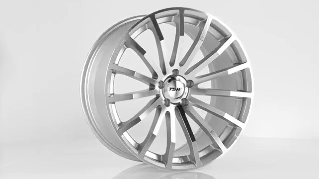 TSW Alloy Wheels- Mallory in Silver with Mirror Cut Face - YouTube