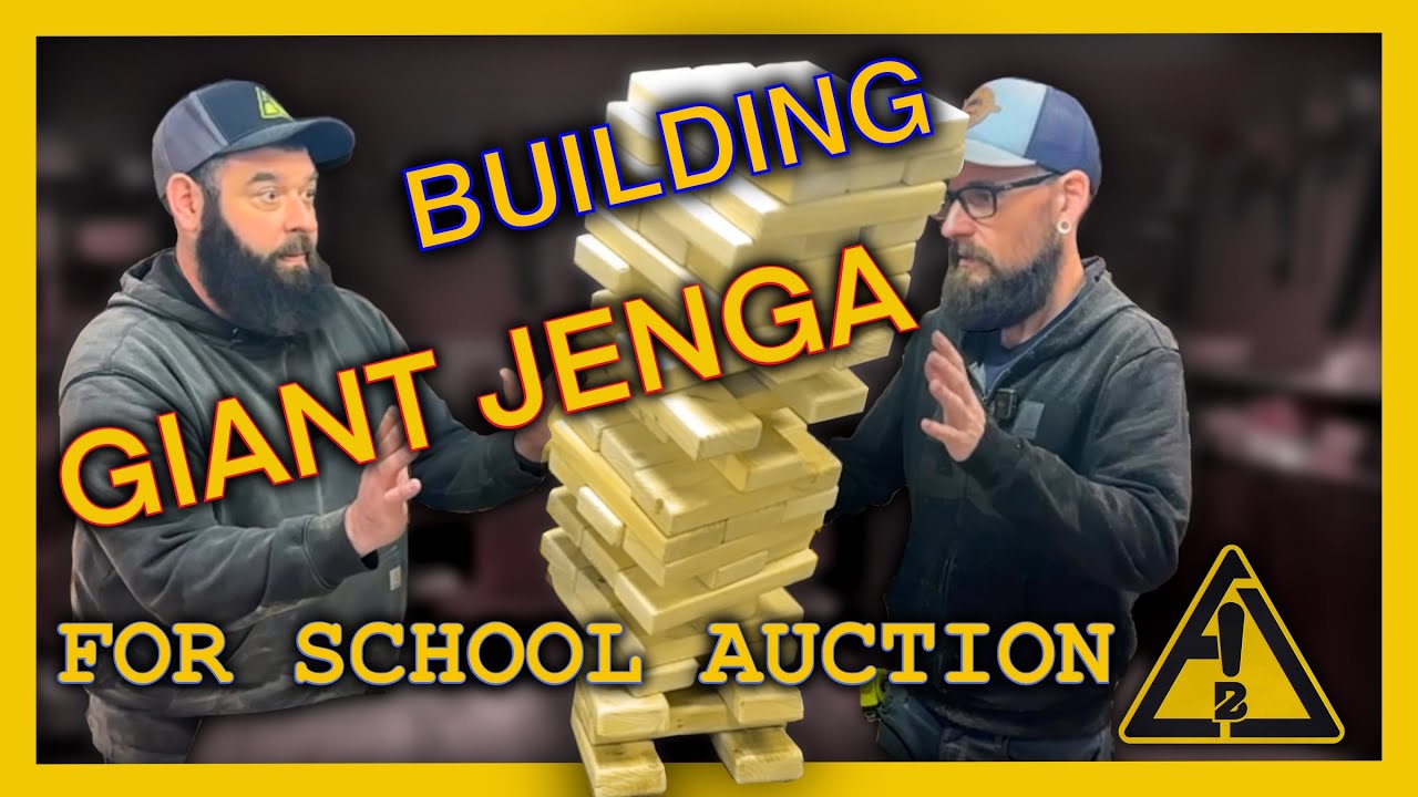 We Built a Giant Jenga Set - YouTube