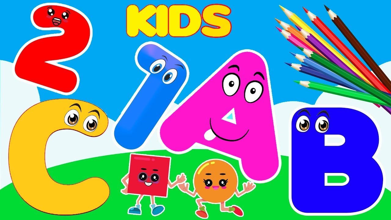 ABC Phonics Songs, 123, Fruits & Vegetables Learning For 2 Year Olds ...