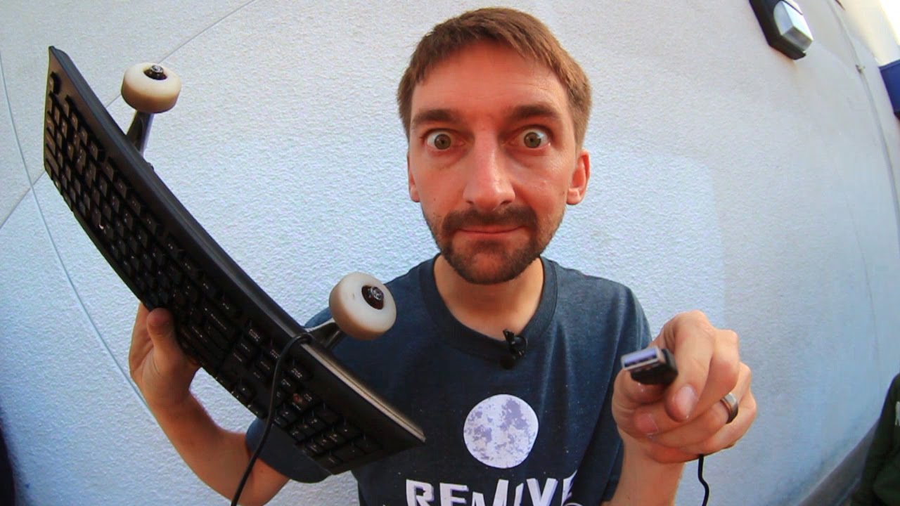 SKATEBOARDING ON A COMPUTER KEYBOARD | SKATE EVERYTHING EP 8 - YouTube