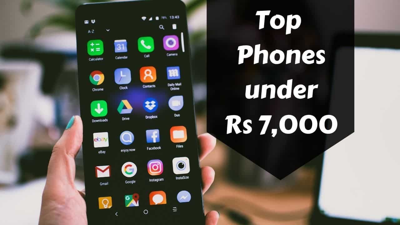 Top 3 Amazing Mobile Phones Under 7,000 RS (Best SmartPhones) Only ...