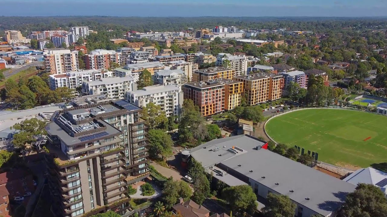 Above Mark Taylor Oval | Waitara Park & Surrounds - YouTube
