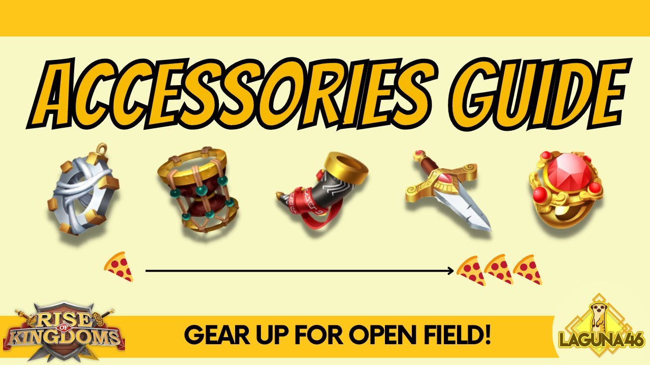 BEST ACCESSORIES FOR OPEN FIELD | Rise of Kingdoms! - YouTube