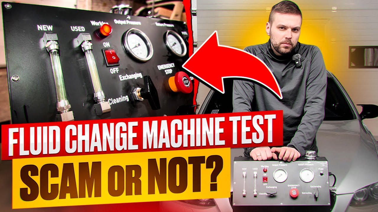 Automatic transmission fluid change machine, will it work? - YouTube