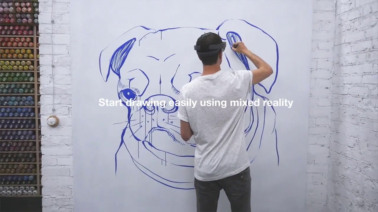 SketchAR for Hololens - YouTube