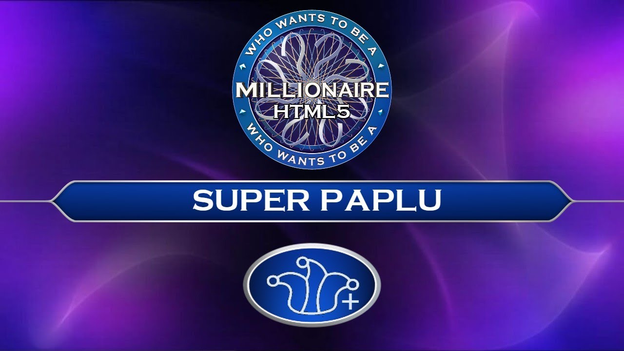 WWTBAM HTML5 - Super Paplu - YouTube