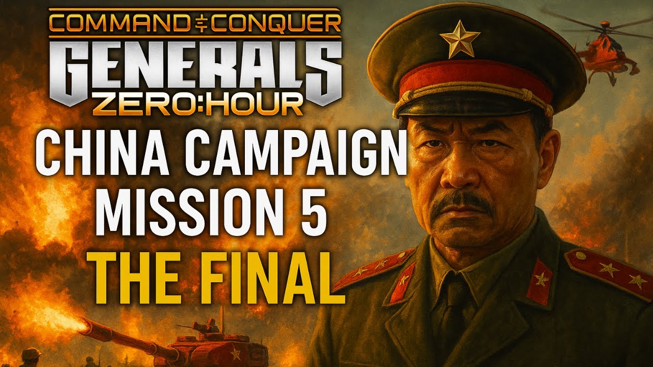 Command & Conquer: Generals–Zero Hour. China Campaign Mission 5 Hard ...
