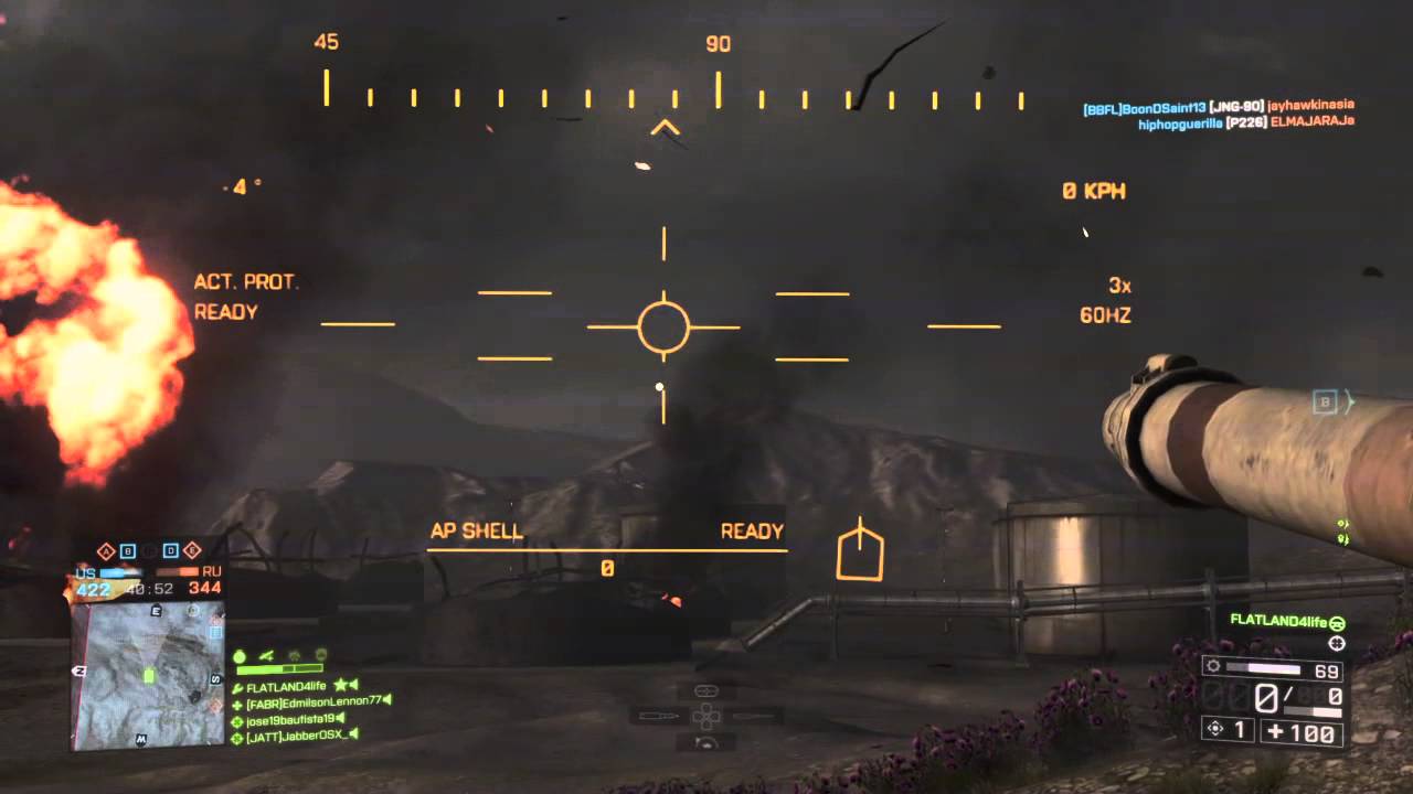 Longest Tank Shot BF4 - YouTube