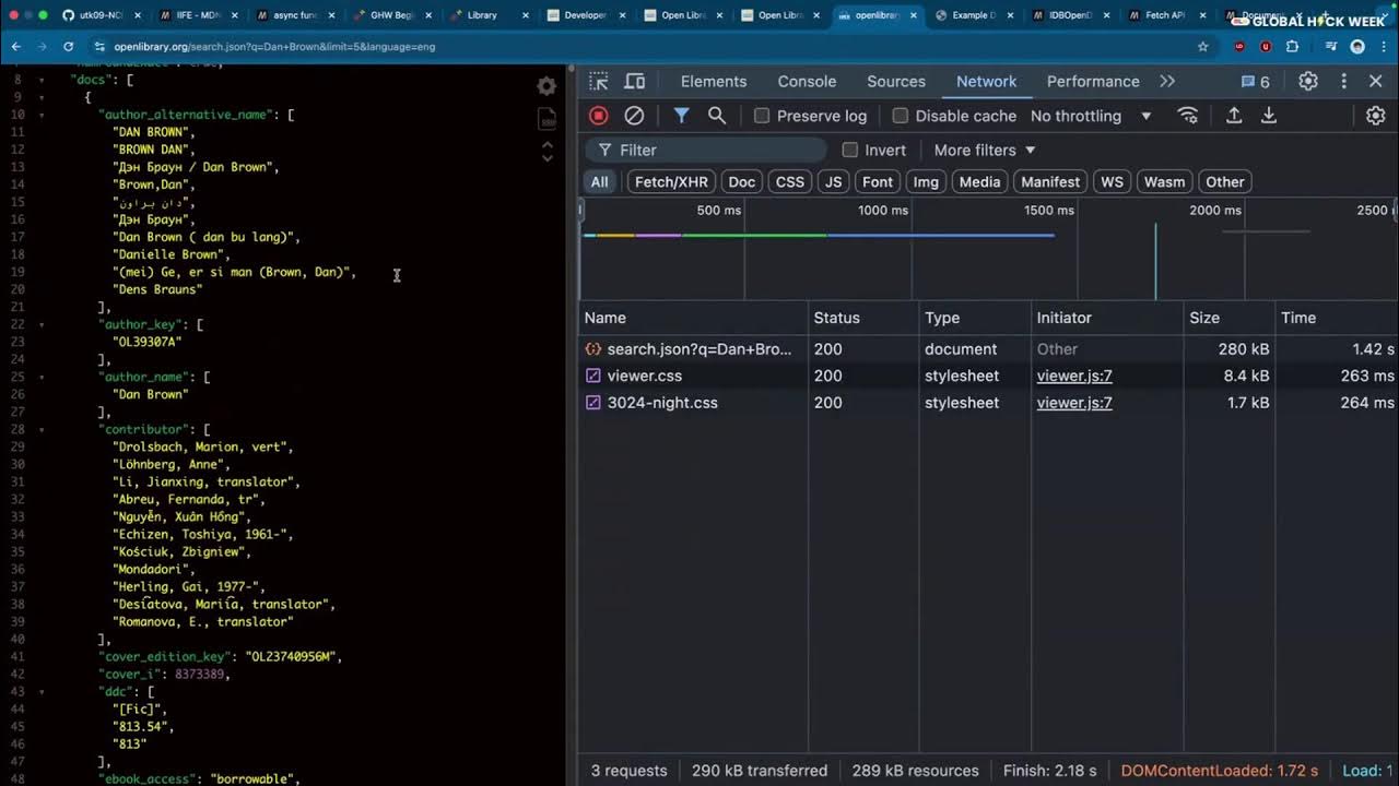 [GHW Beginners Week] Learn HTML/CSS/JS by building mini projects - Part 5 - YouTube