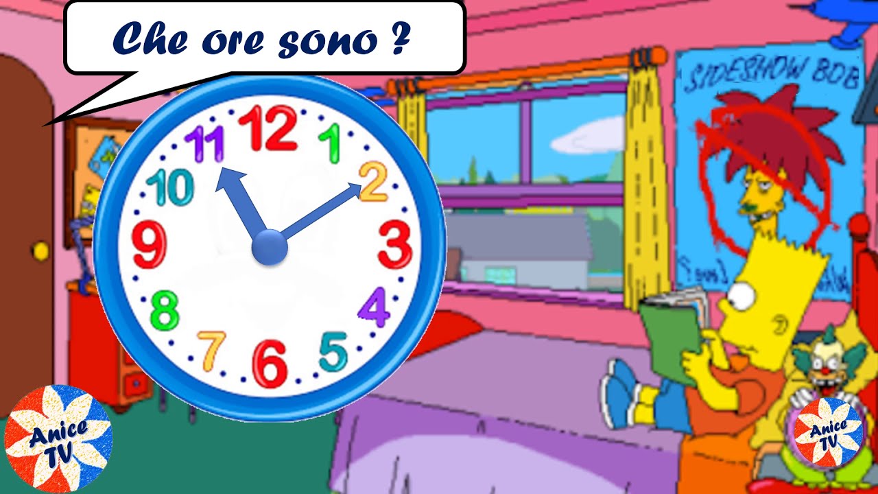 Che ore sono ? Impara a leggere l'orologio con le lancette - YouTube