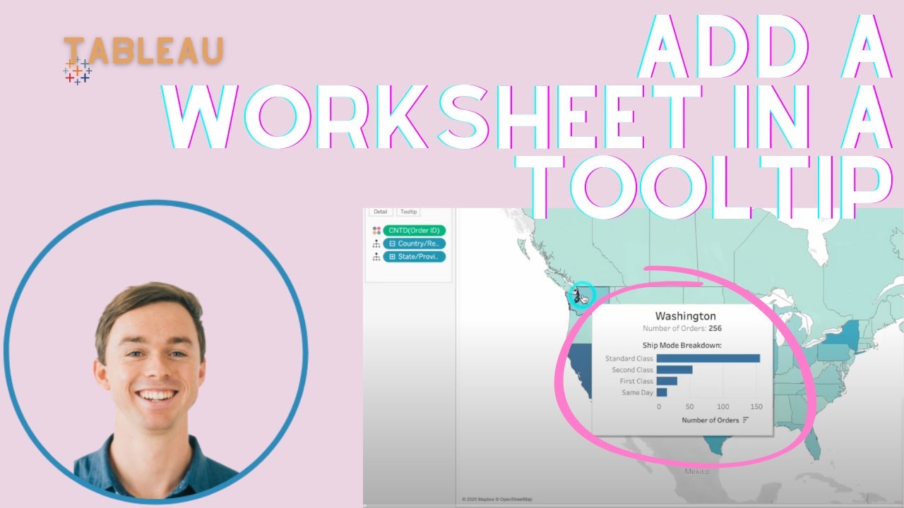 How To Set Up View In Tooltip In Tableau Quick Tip Youtube