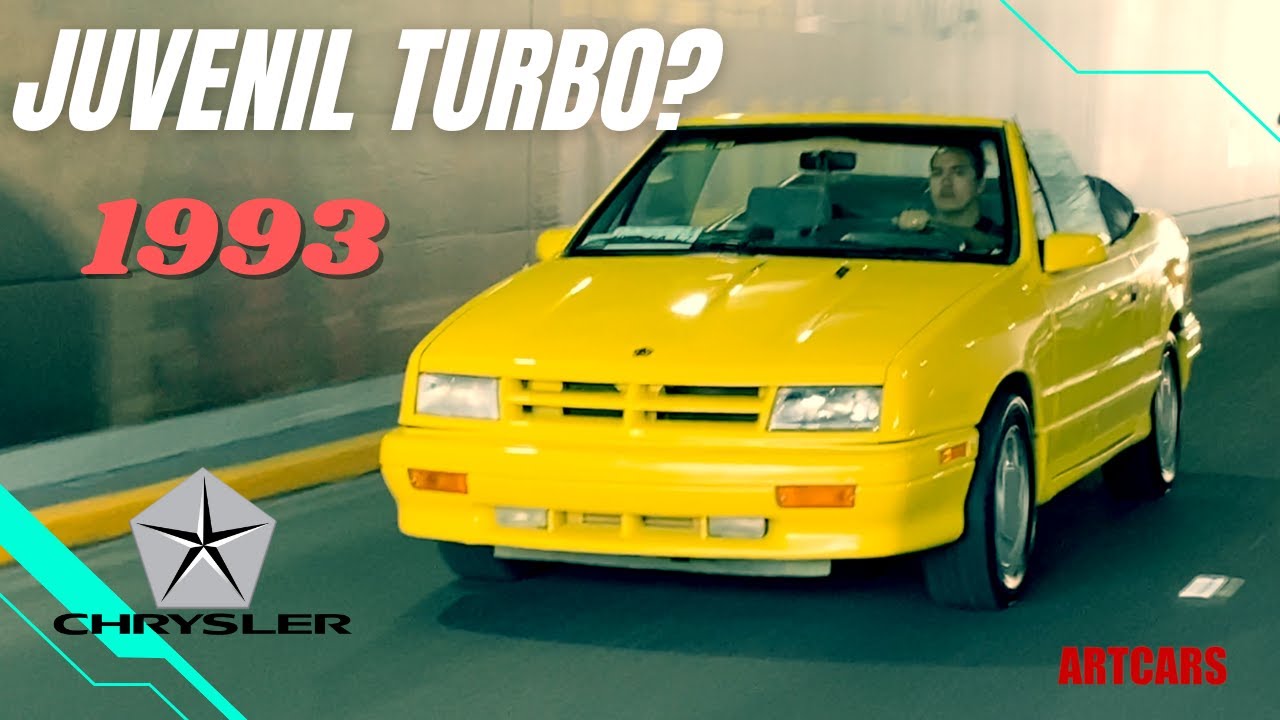 ArtCars- Chrysler Shadow TSE Convertible 1993 (Juvenil Turbo) Review ...