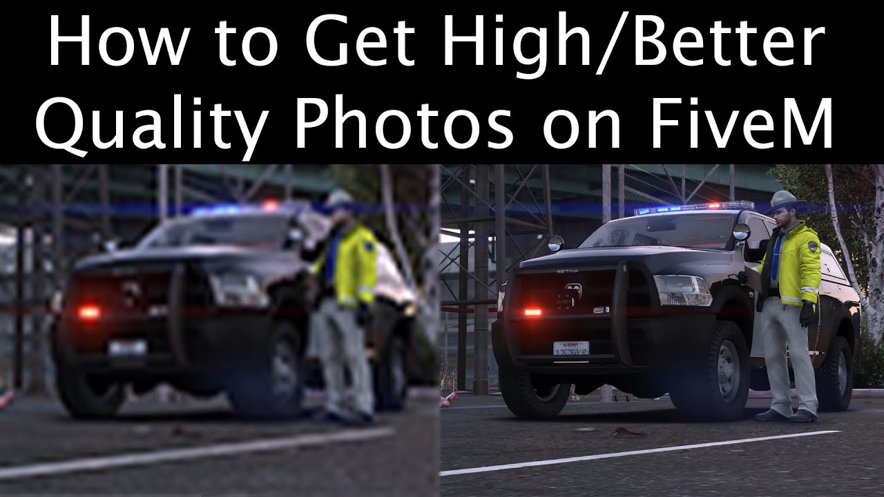 How to Get High/Better Quality Photos on FiveM/GTA V | Tutorials - YouTube