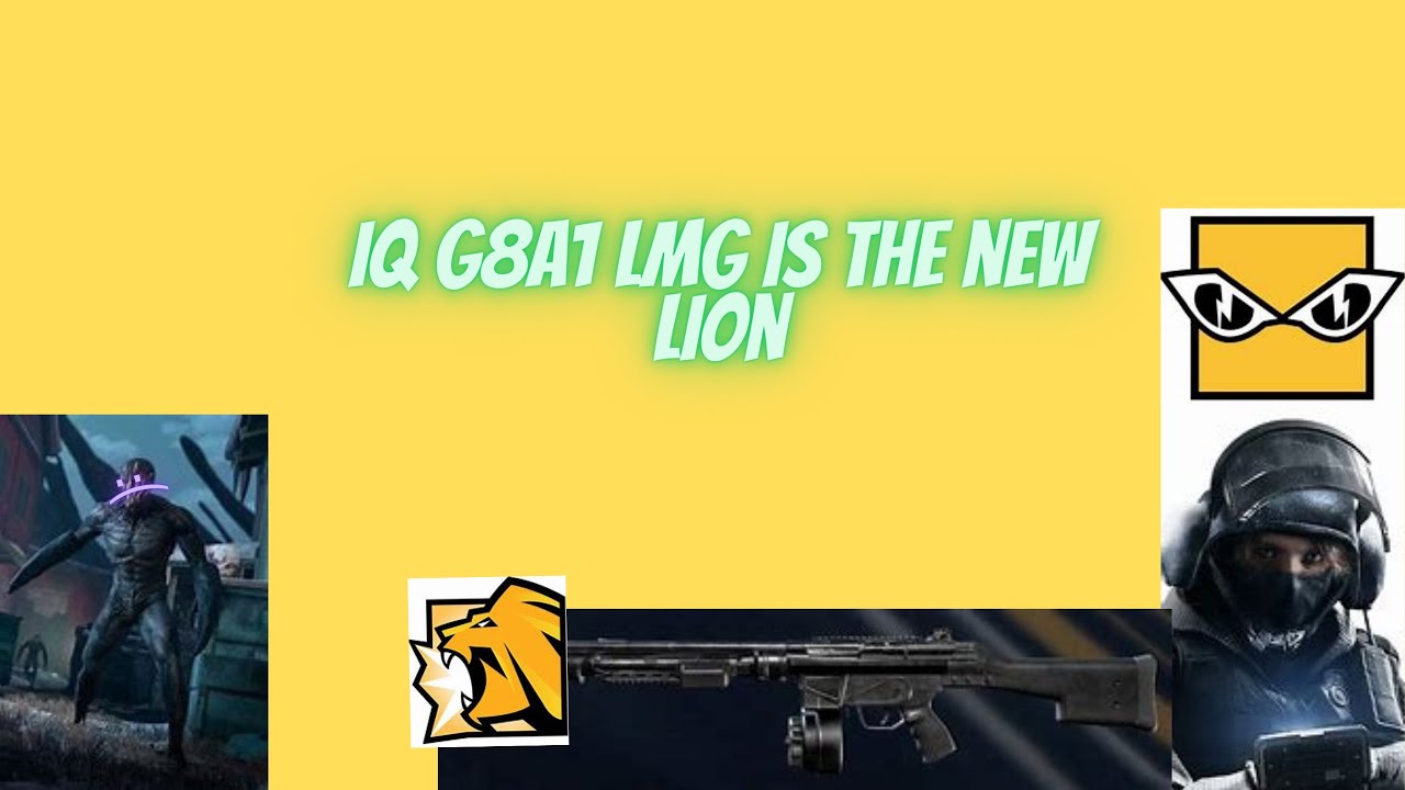 IQ weapon Loadout for G8A1 weapon is the goat - YouTube