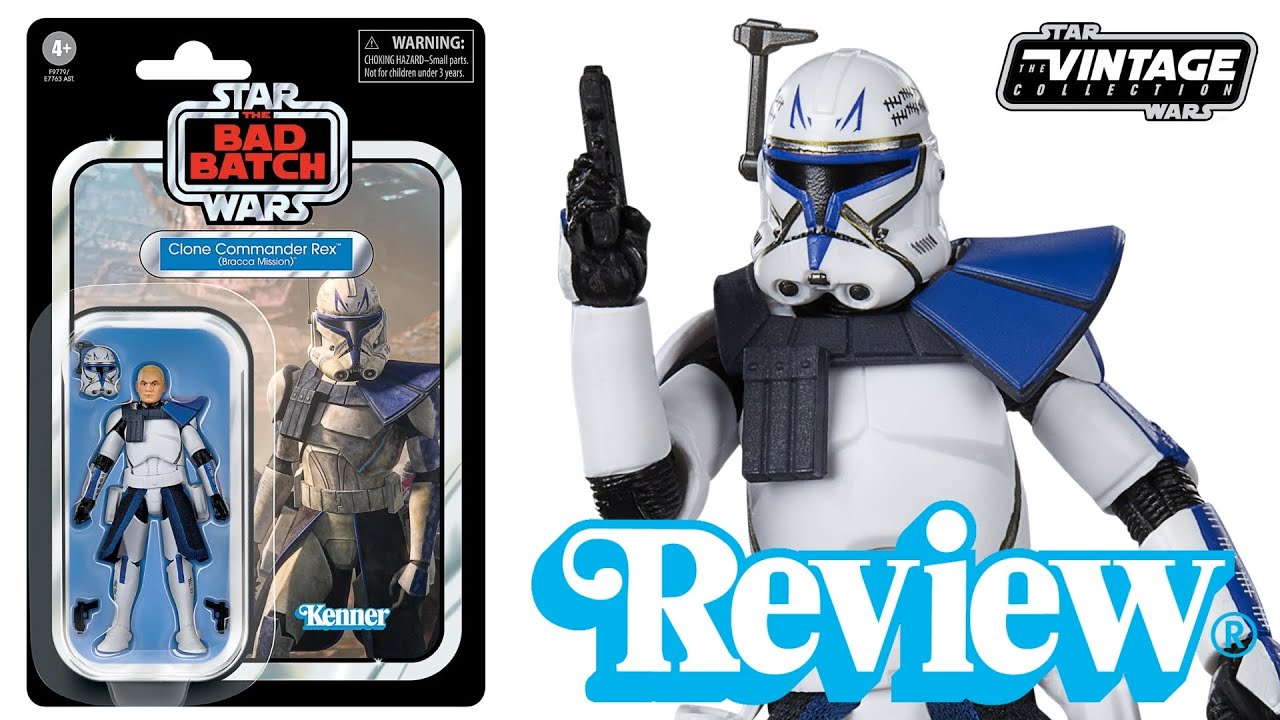 The Vintage Collection Clone Commander Rex Bracca Mission VC317 Review