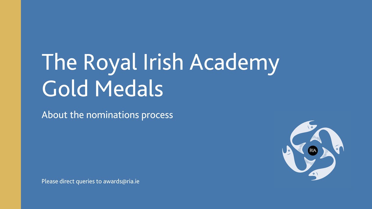About the RIA Gold Medals nominations process - YouTube