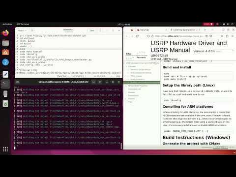 Install srsRAN 4G 23.04 with USRP B200 & ZMQ on ubuntu 22.04.2 *no sound - YouTube