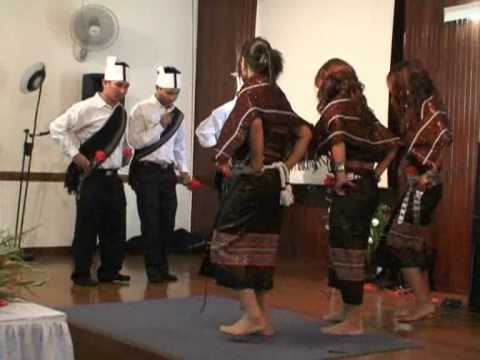 61st CHIN NATIONAL DAY (part-11 CHIN DANCING) M.C.A Bangkok (22.2.2009 ...