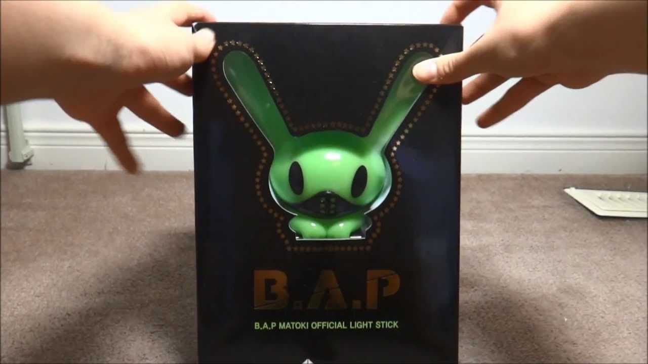 B A P Matoki Official Light Stick Unboxing - YouTube