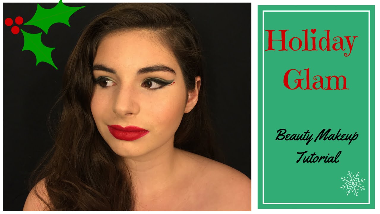 Holiday Glam Makeup Tutorial - YouTube