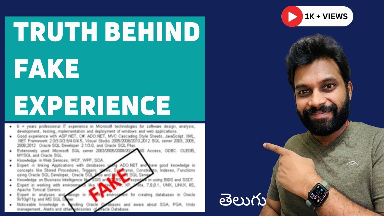 ⚠️Unmasking Fake Experience Certificate Secrets | Should YOU TAKE IT OR ...